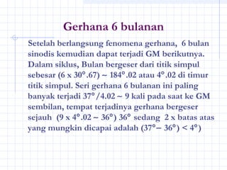 Gerhana d | PPT