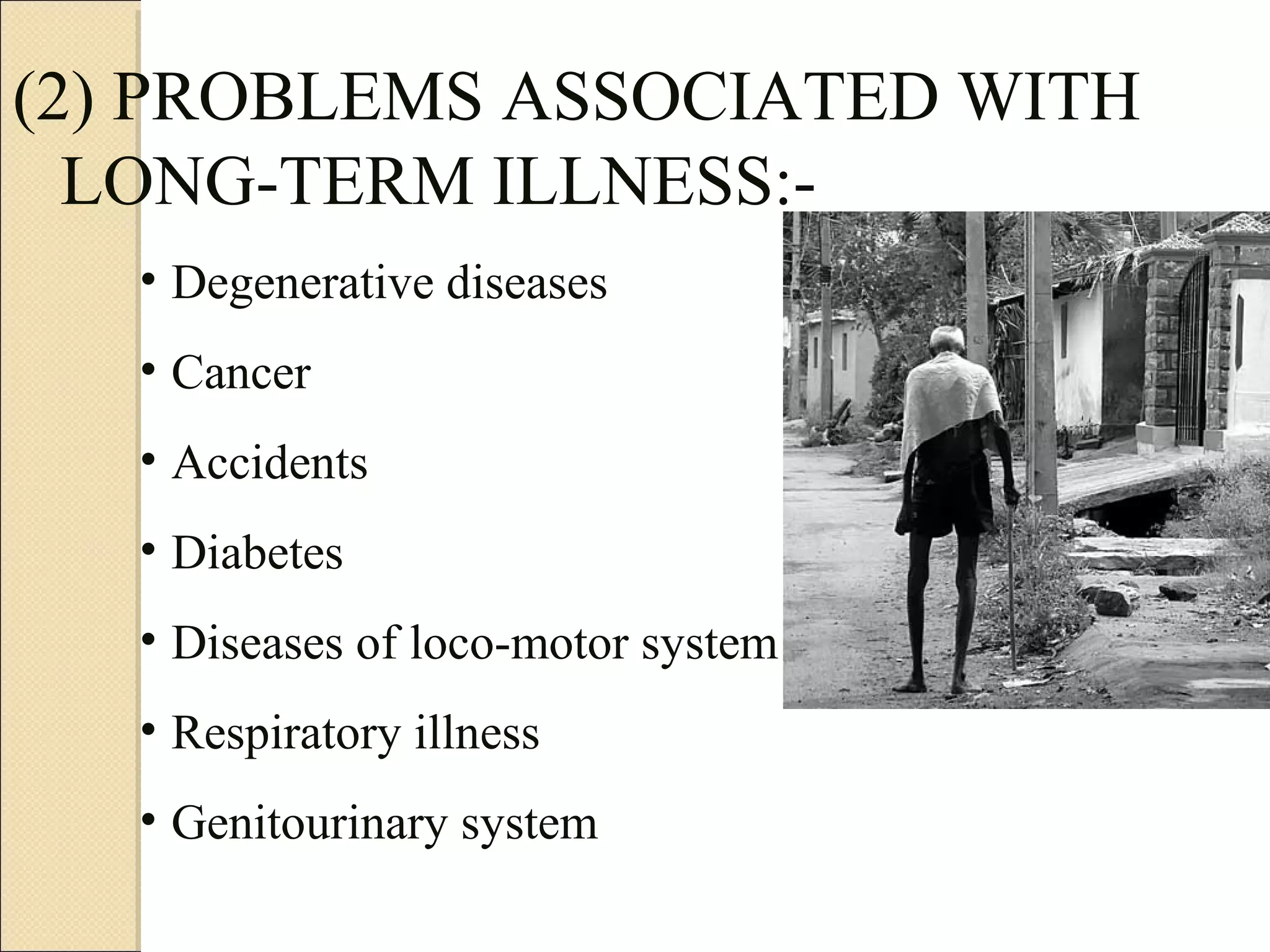 Geriatric health with their problem and control | PPT
