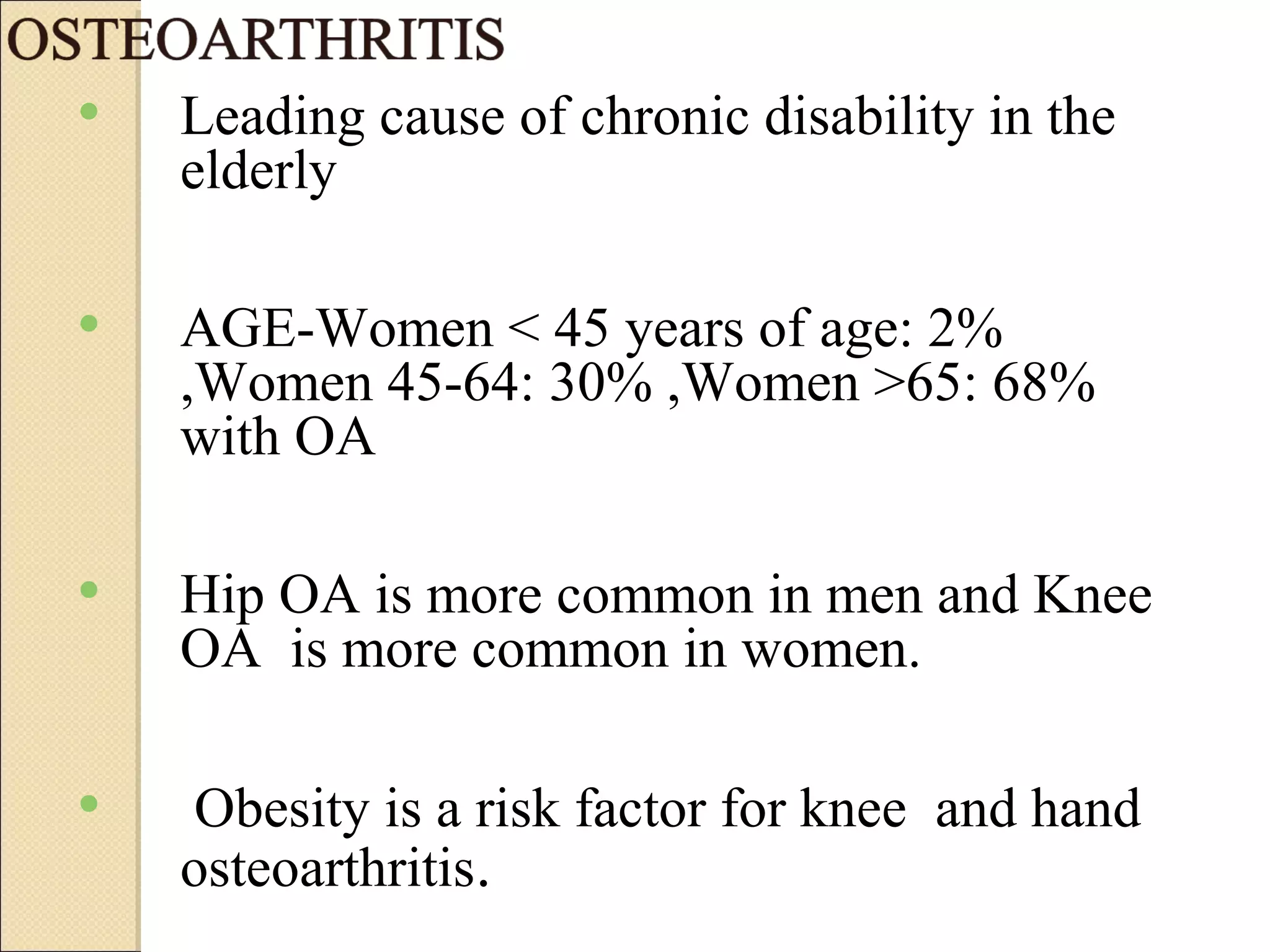 Geriatric health with their problem and control | PPT