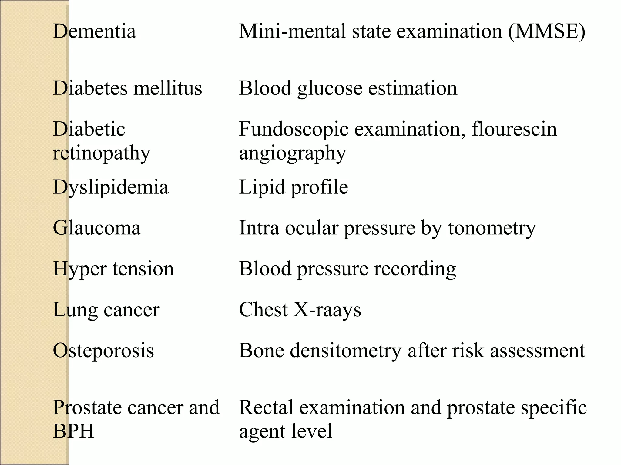 Geriatric health with their problem and control | PPT | Diseases and ...