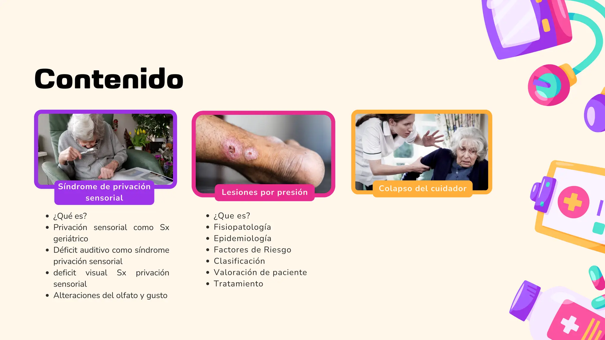 colapso del cuidador y síndrome de privación sensorial | PDF
