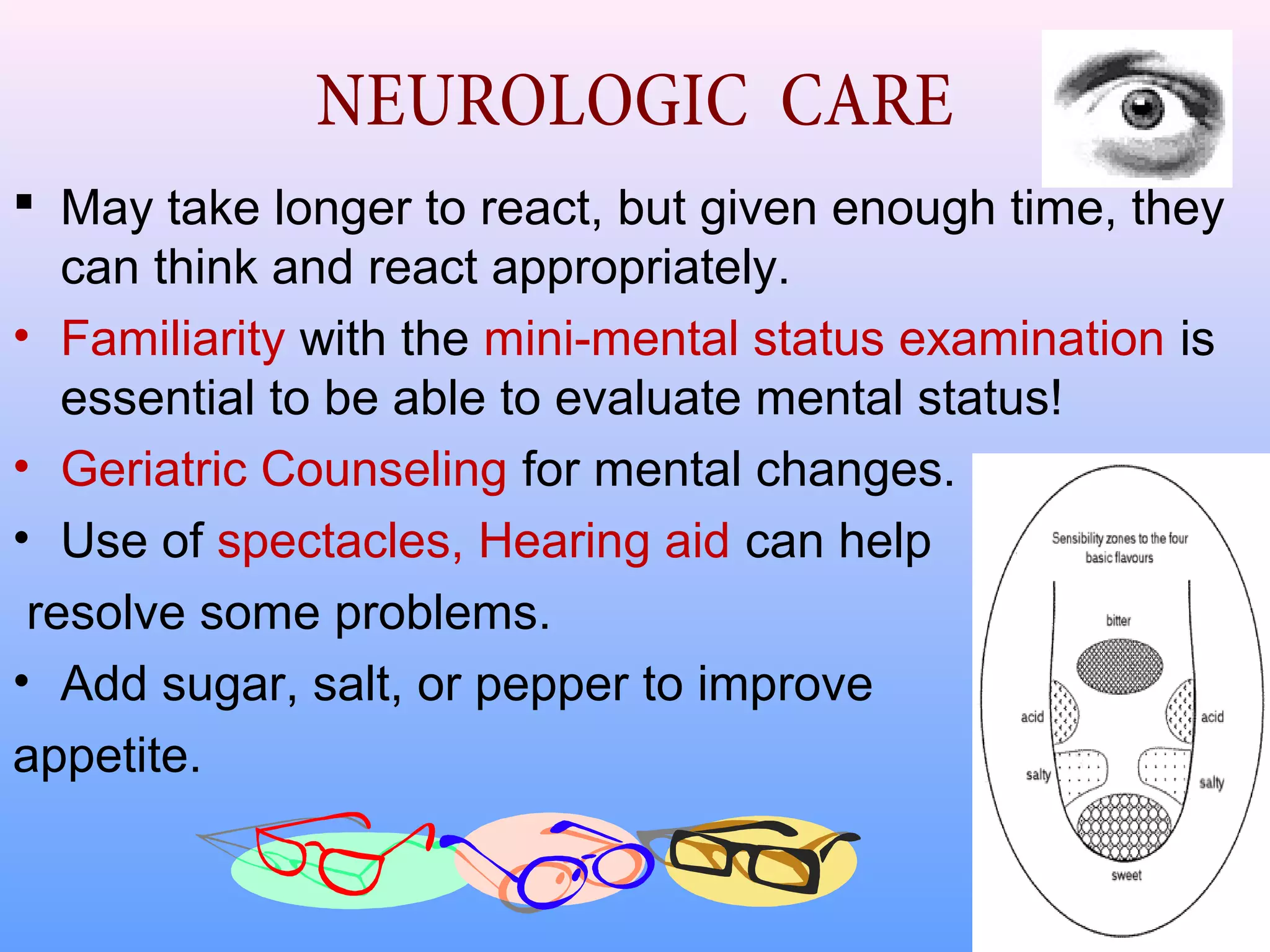 Geriatric Considerations in Nursing | PPT