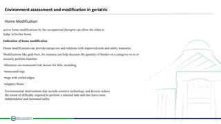 Environmental assessment and modifications | PPTX