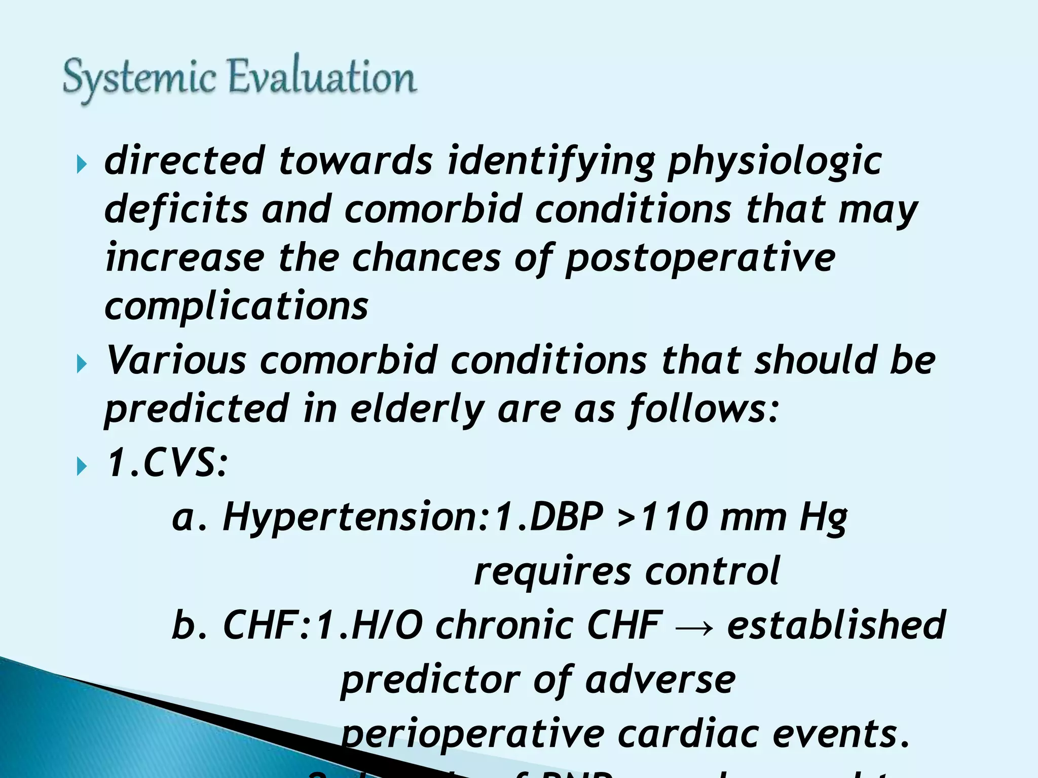 Geriatric anaesthesia | PPTX