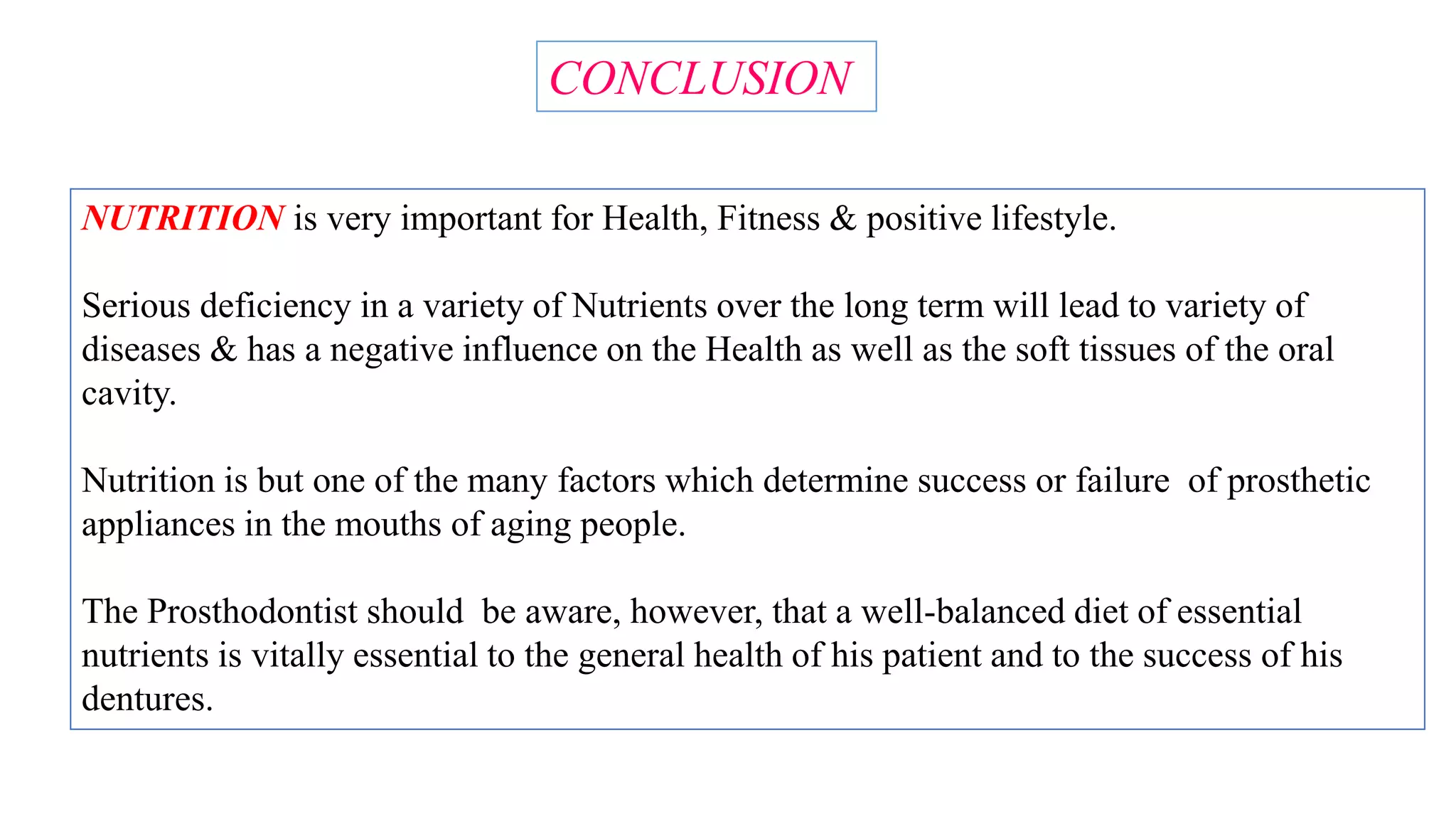 NUTRITION IN GERIATRIC PATIENTS | PPTX