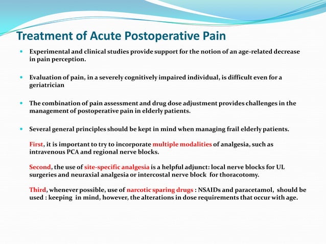 Geriatric anesthesia | PPTX | Brain and Nervous System Disorders ...