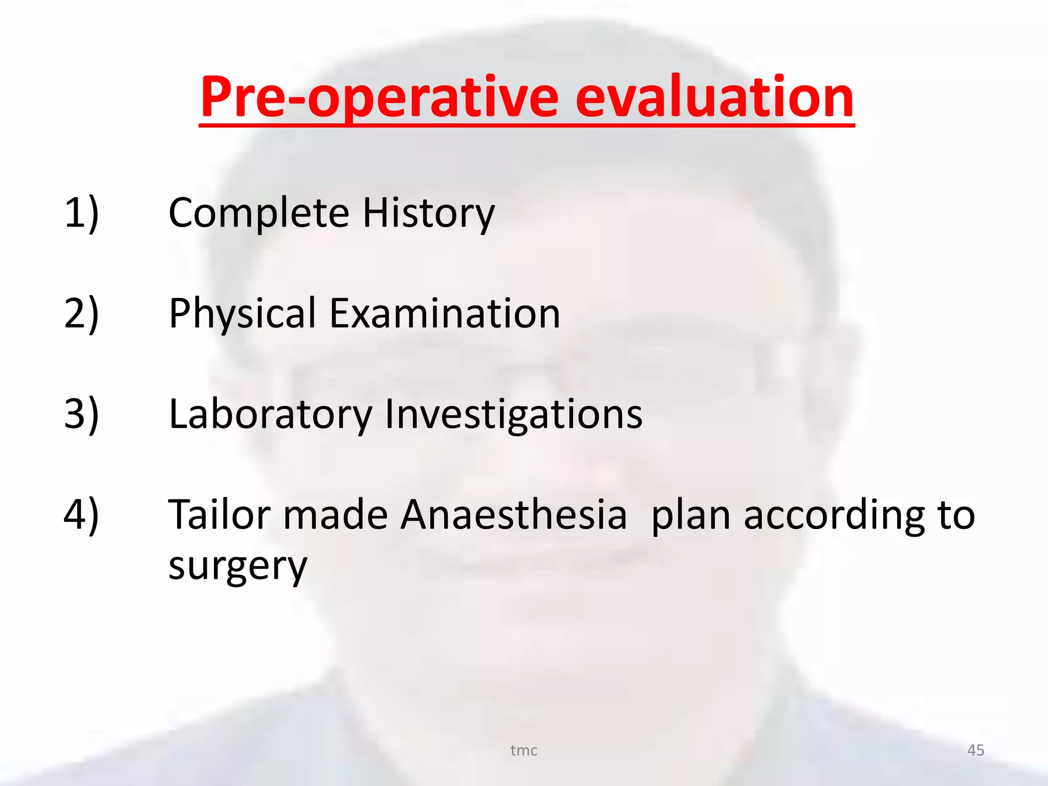 Anesthetic management of Geriatric patients | PPTX
