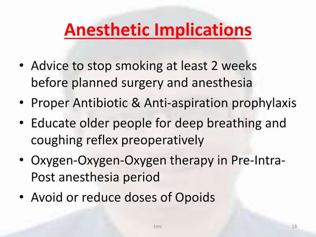 Anesthetic management of Geriatric patients | PPTX