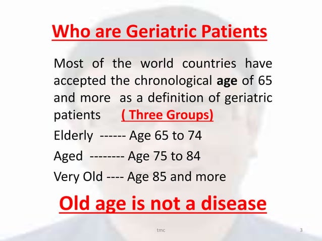 Anesthetic management of Geriatric patients | PPTX