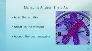 Anxiety in Seniors | PPTX