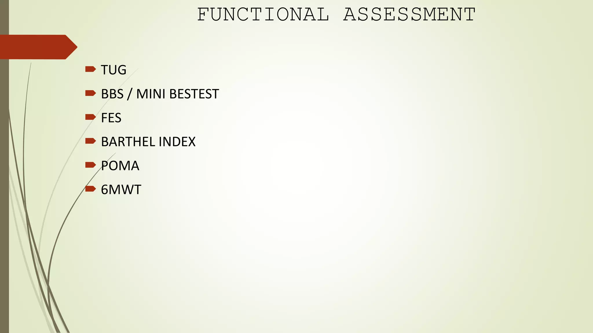 Geriatric assessment | PPTX