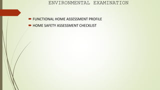 Geriatric assessment | PPTX