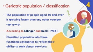 Geriatric Dentistry | PPTX