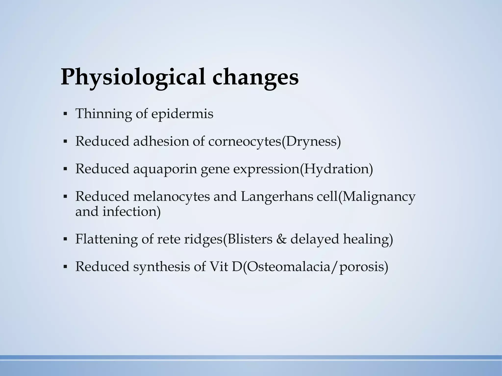 Ageing and Geriatric dermatoses | PPTX