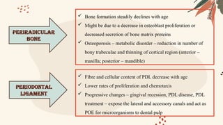 GERIATRIC ENDODONTICS in Endodontics dentistry | PPTX