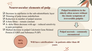 GERIATRIC ENDODONTICS in Endodontics dentistry | PPTX