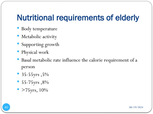 GERIATRIC HEALTH.pptx for mbbs undergraduates | PPT