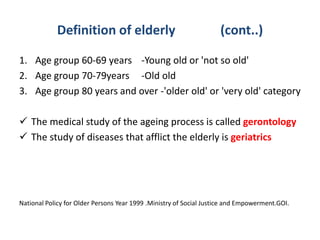 Age Cohort Definition