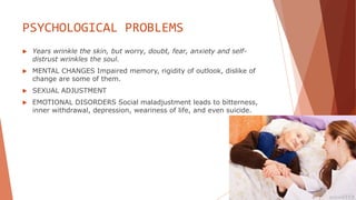GERIATRICHEALTHPROBLEMS and treatment .pptx