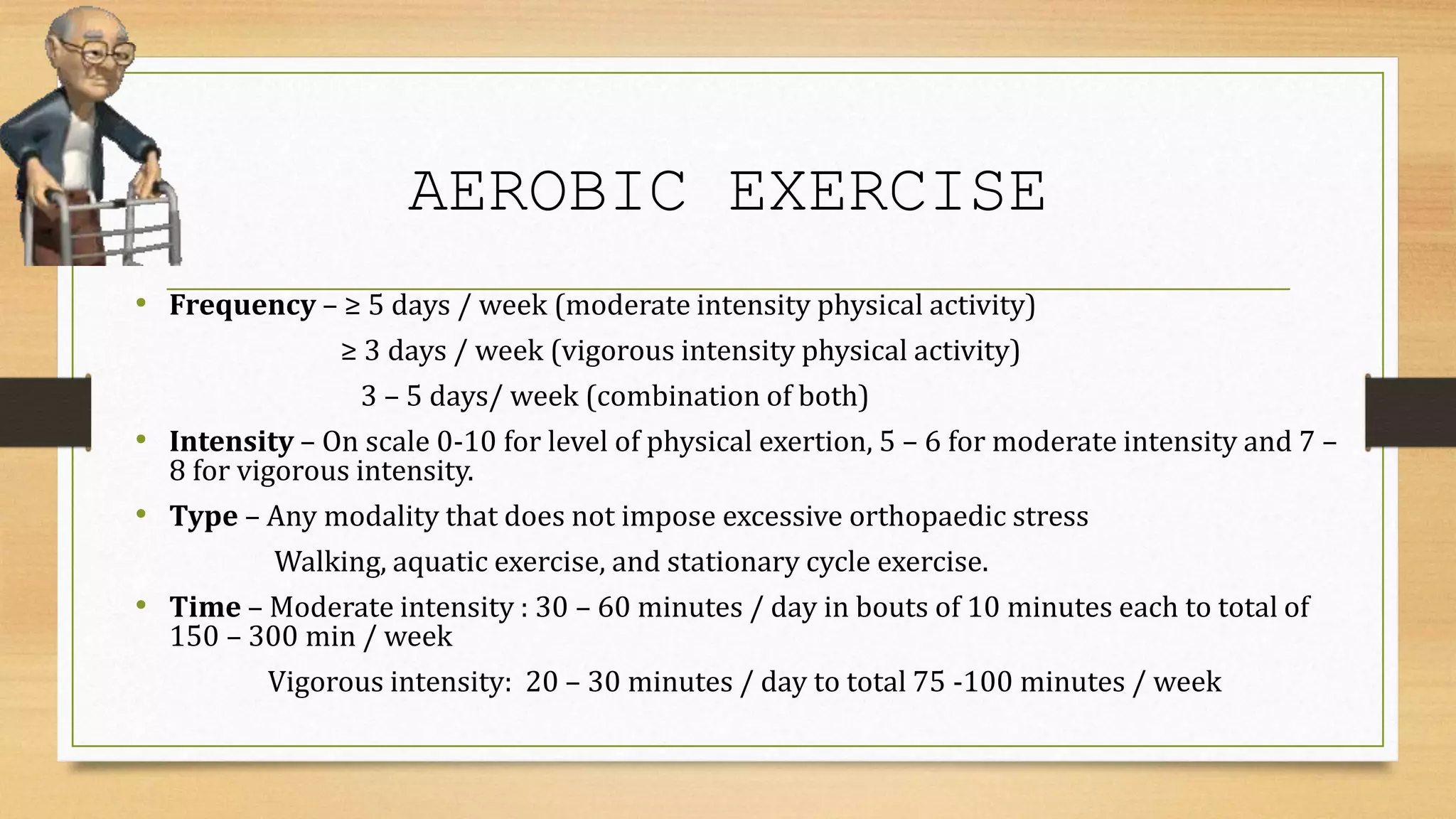 Geriatric Physiotherapy Management | PPTX