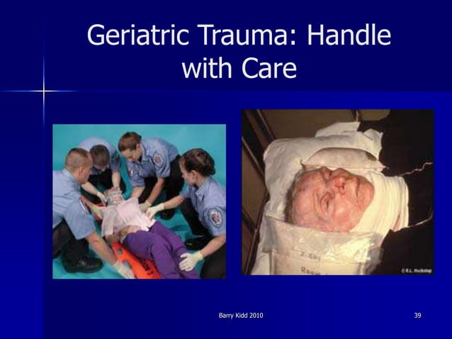 Geriatric medical emergencies | PPT