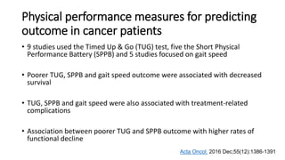 Geriatric oncology 2019 | PPTX