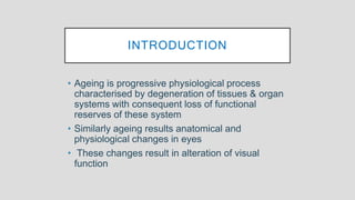 Structural Changes and Physiological Changes in the Eye Associated With ...