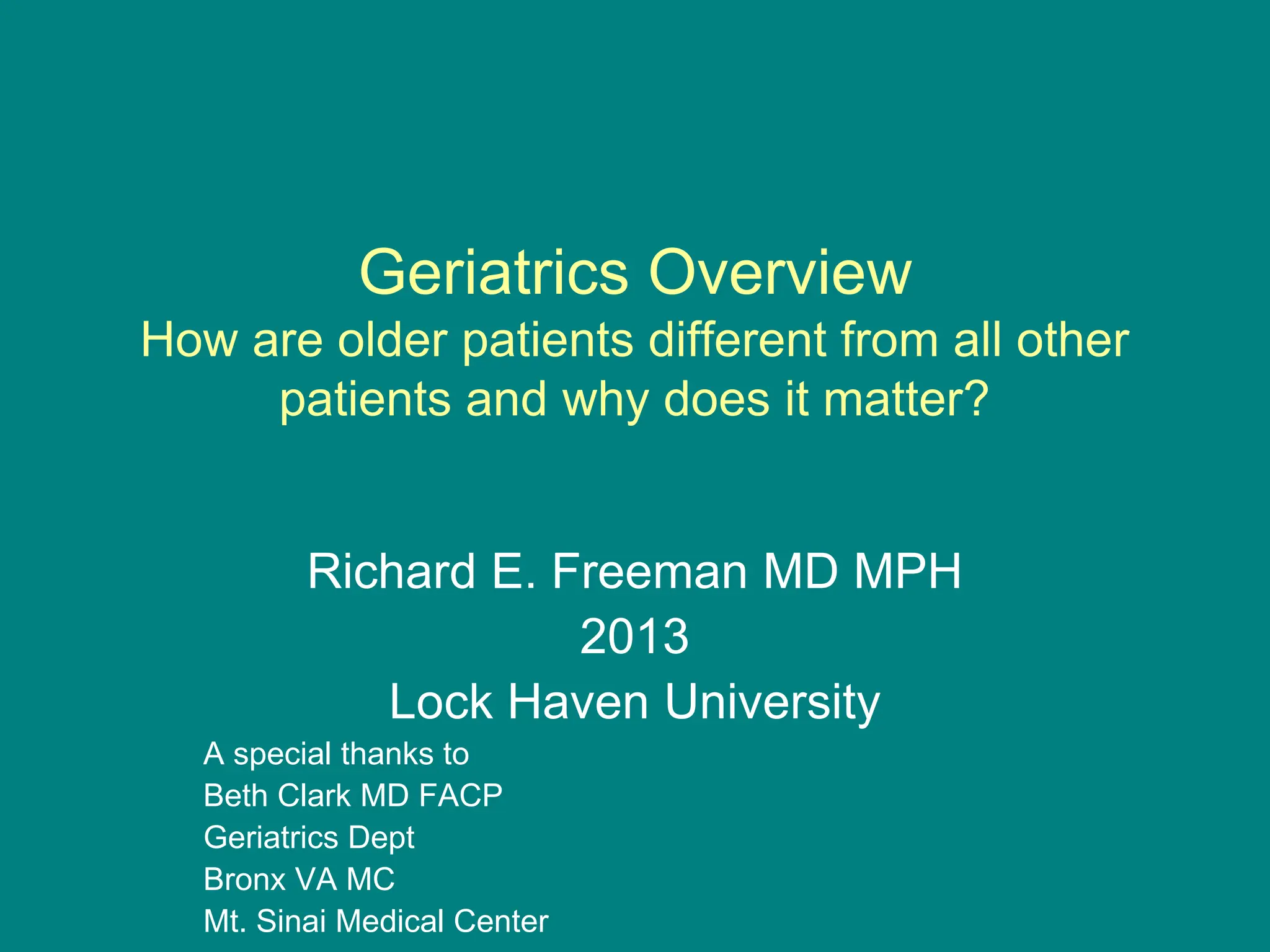 common geriatric conditions overview.ppt