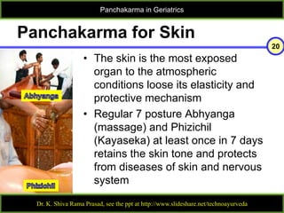 Geriatric panchakarma | PDF