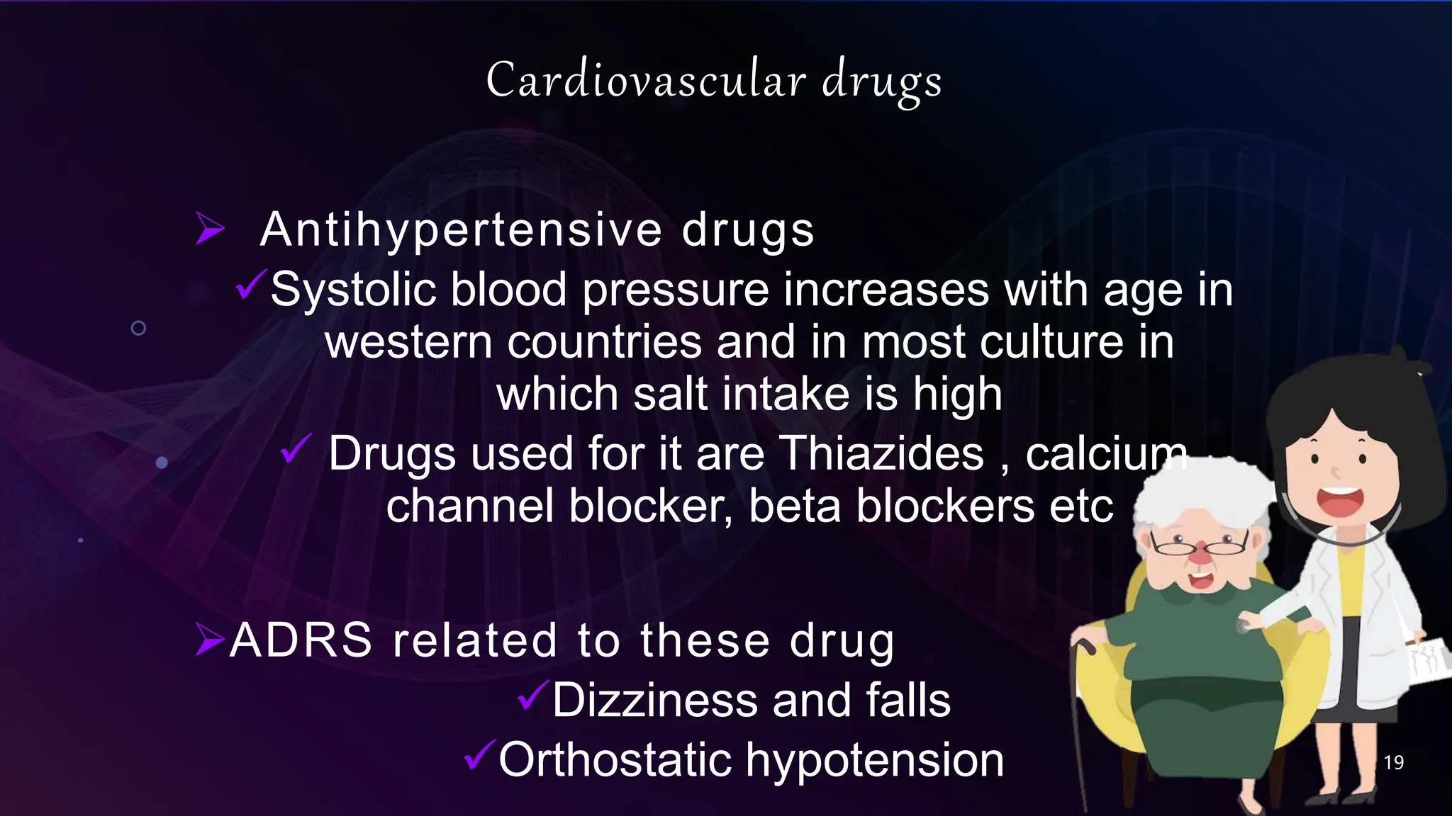 GERIATRIC PHARMACOLOGY Geriatric pharmacology is a specialized field ...