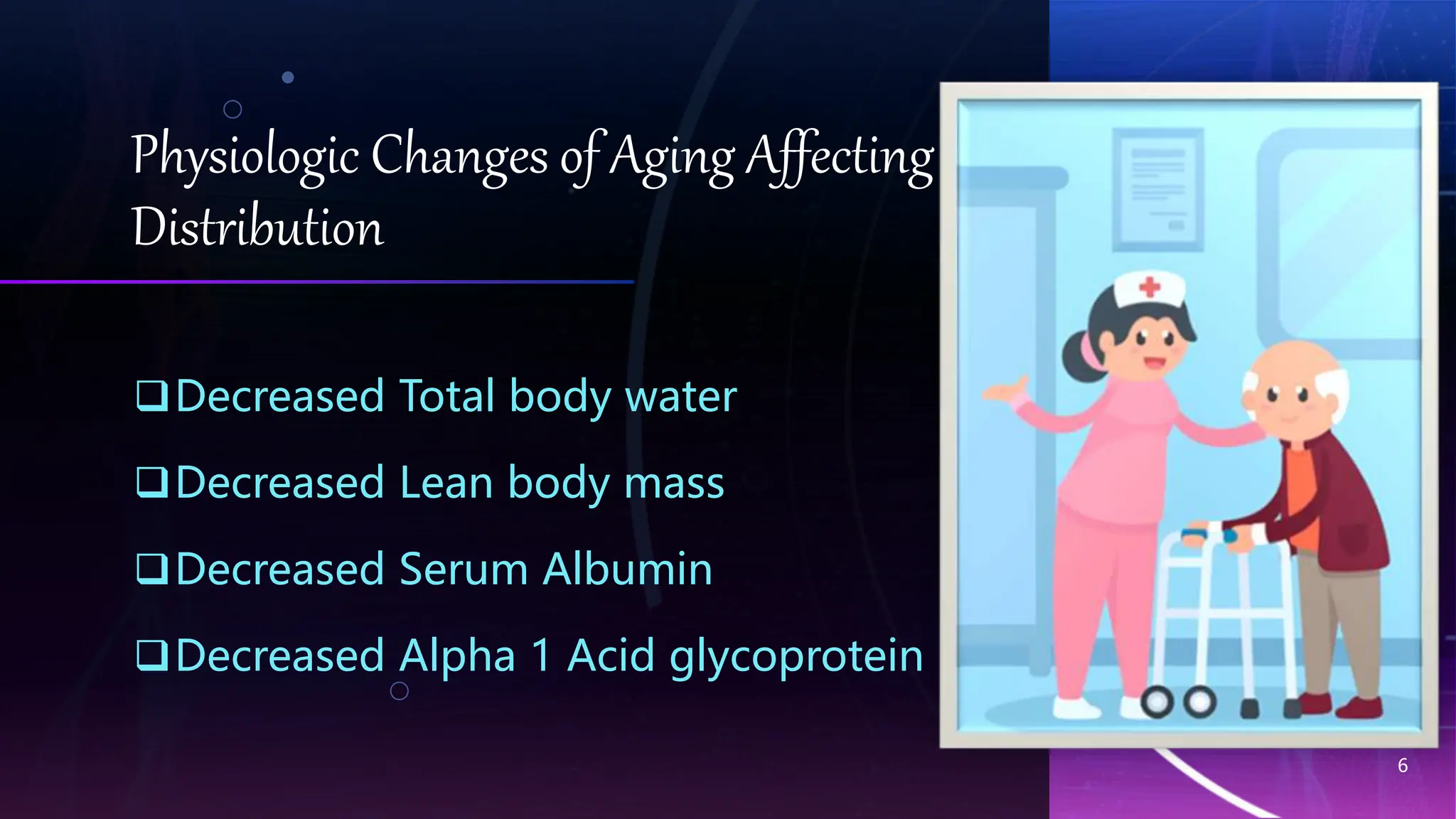 GERIATRIC PHARMACOLOGY Geriatric pharmacology is a specialized field ...