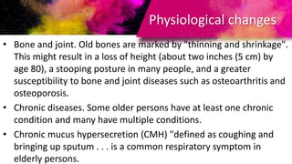 Age Related Problems / Geriatric problems | PPTX