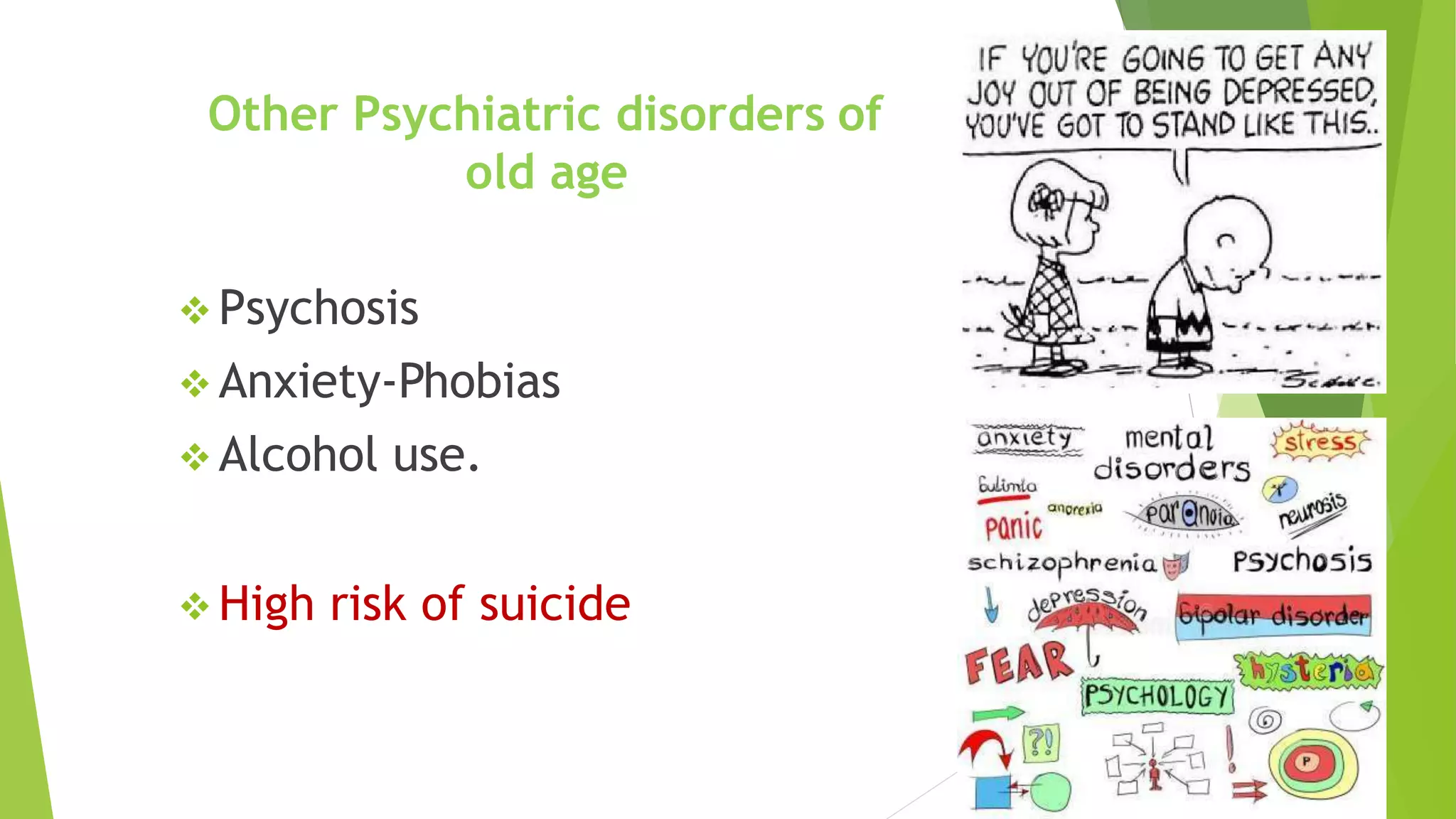 Geriatric psychiatry | PPTX