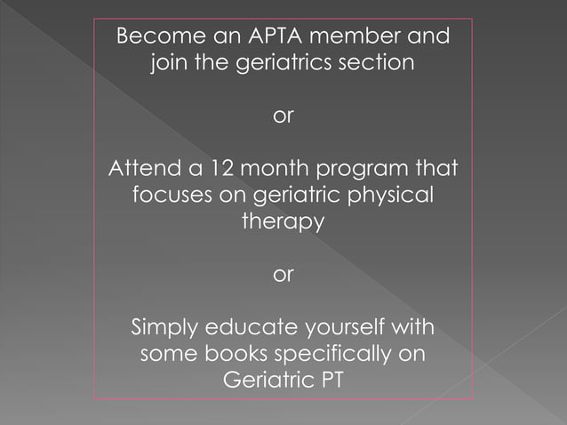 Geriatrics | PPT