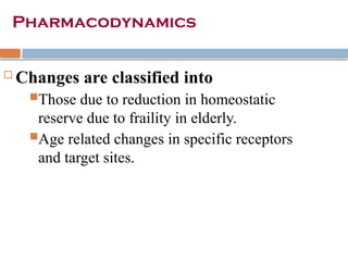 Geriatric Patient: Guidelines for Prescription | PPTX