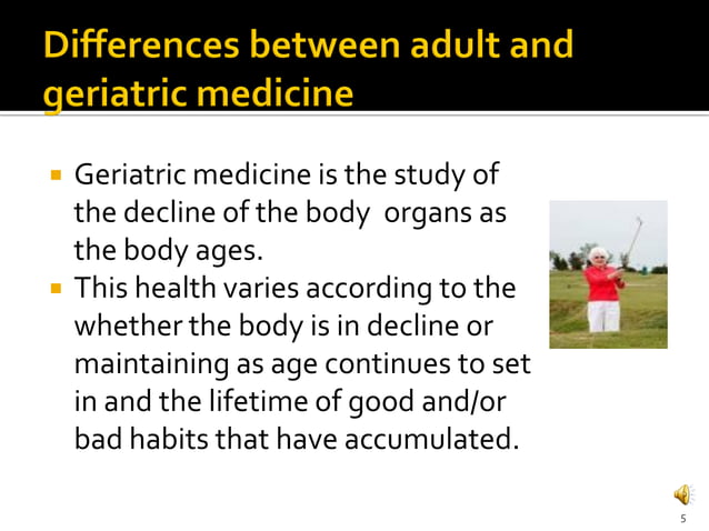 Geriatrics | PPT