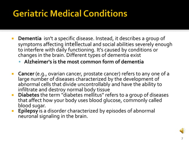 Geriatrics | PPT