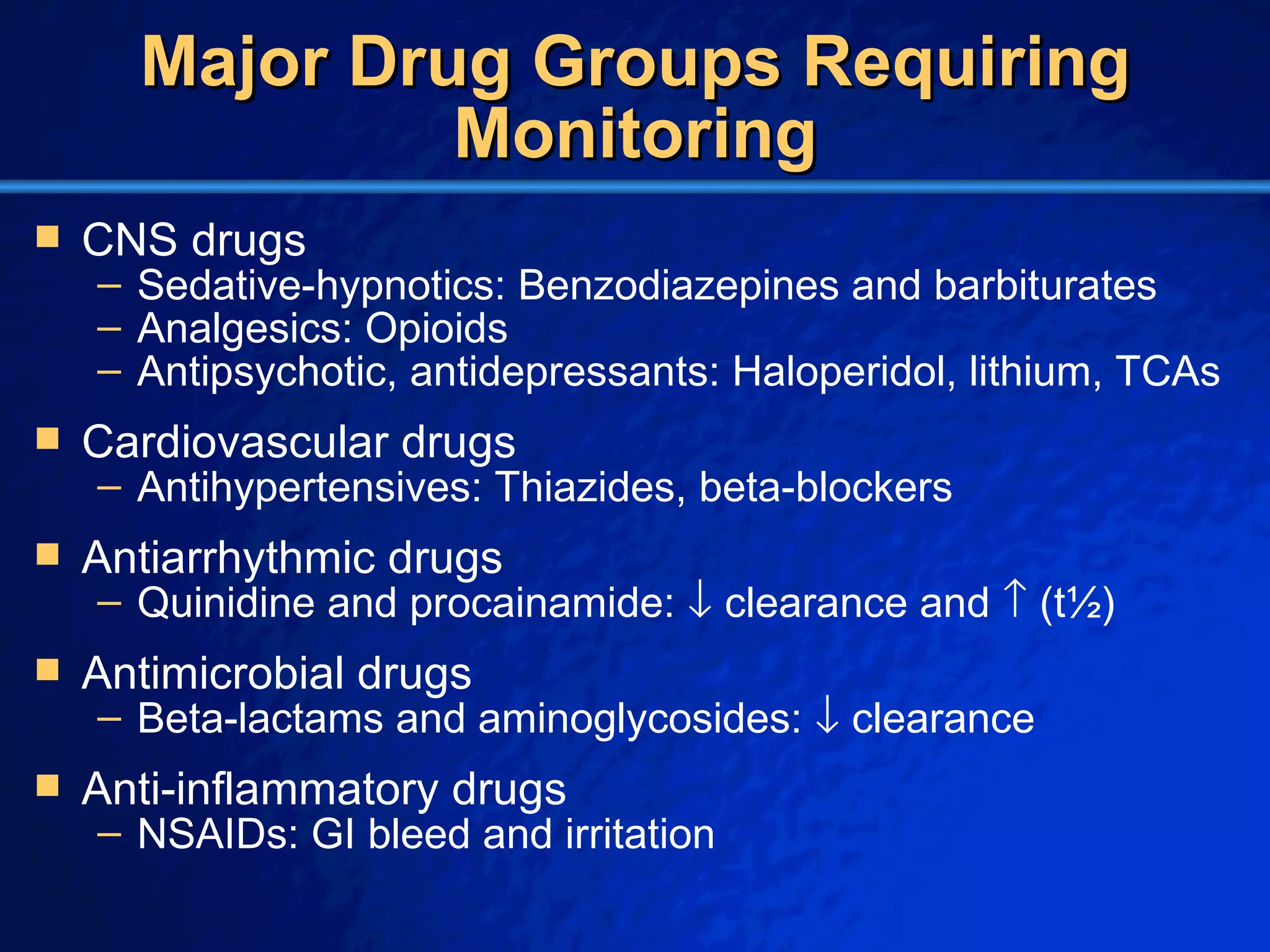 Geriatrics and pharmacology | PPT