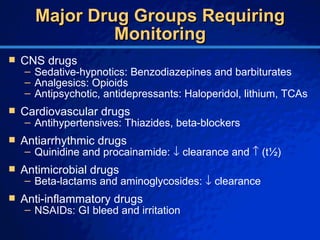 Geriatrics and pharmacology | PPT