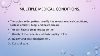 Geriatrics health assessment | PPTX