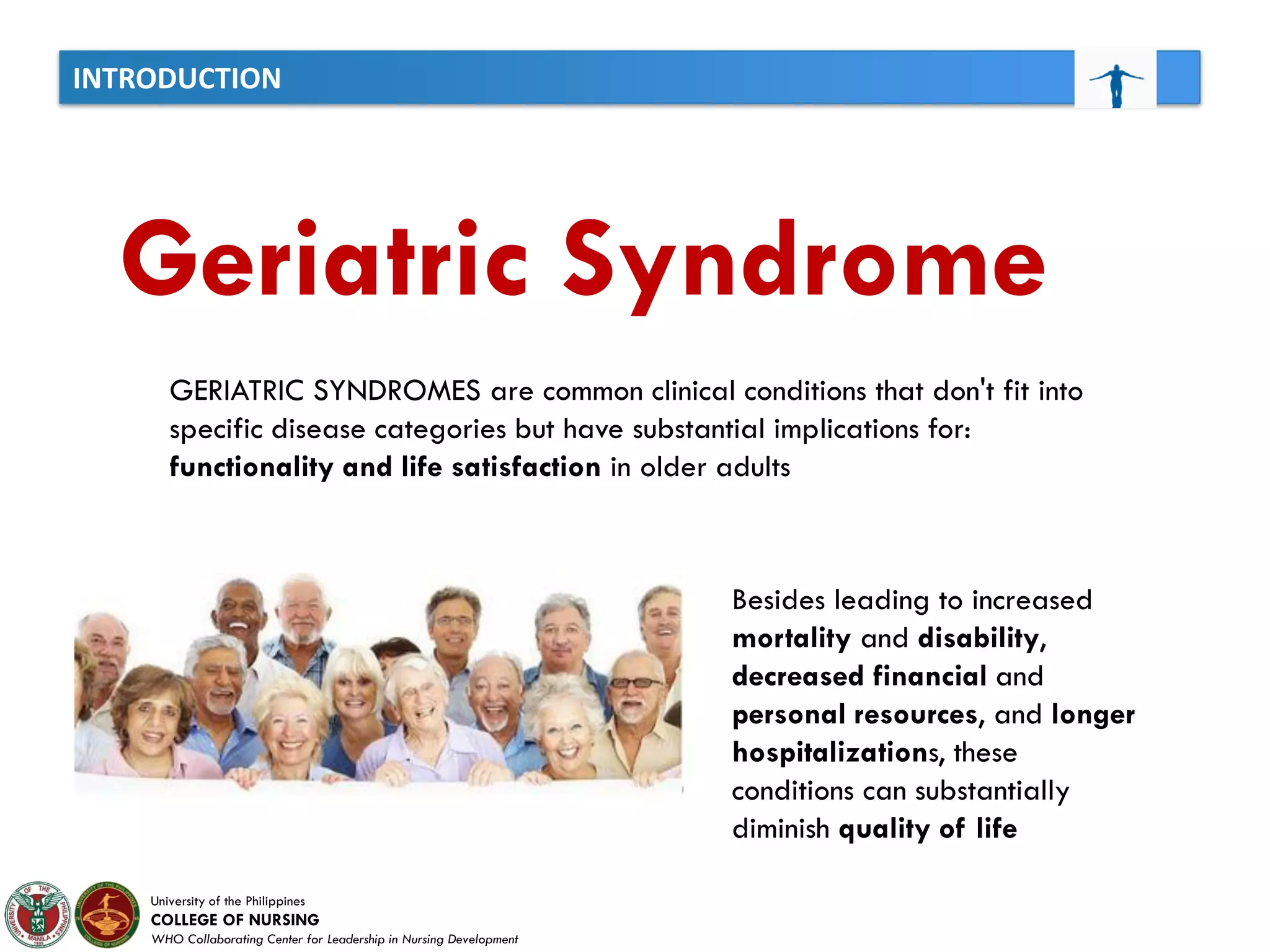 Geriatric Syndrome | PDF