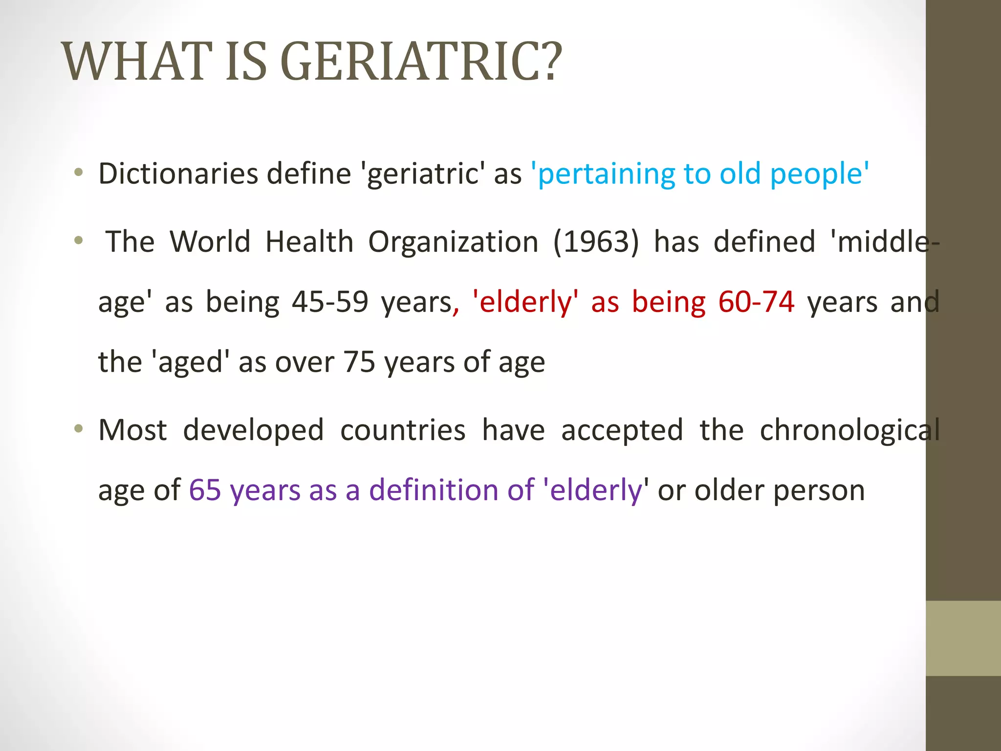 Geriatric trauma | PPTX