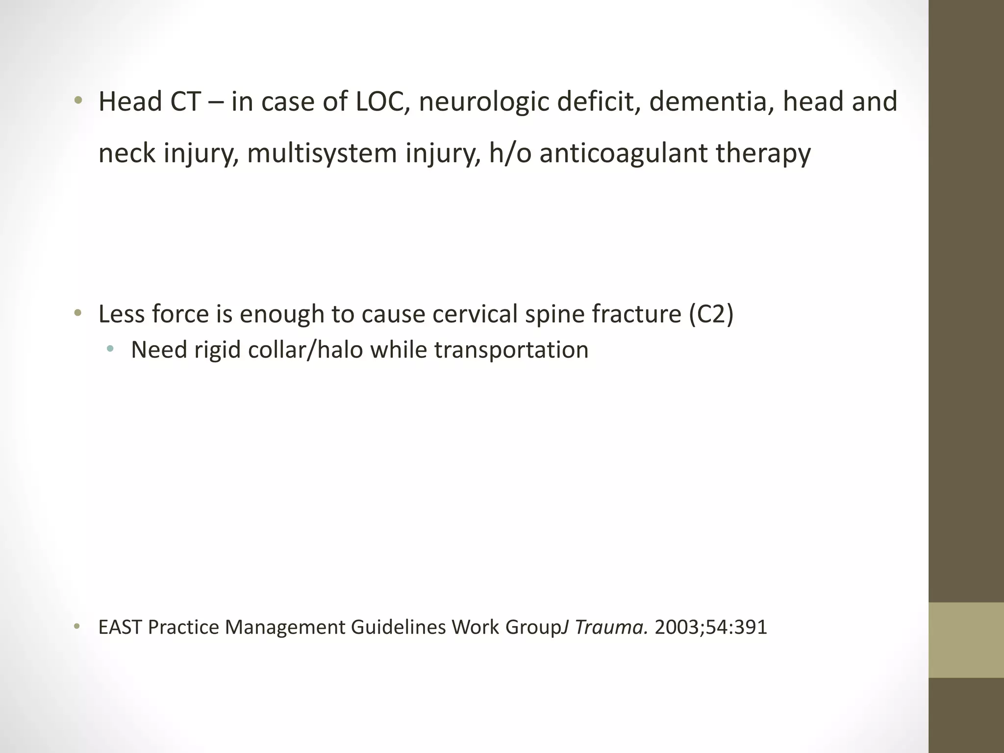 Geriatric trauma | PPTX