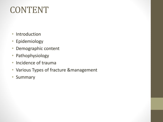 Geriatric trauma | PPTX