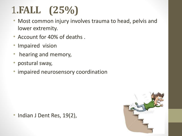Geriatric trauma | PPTX