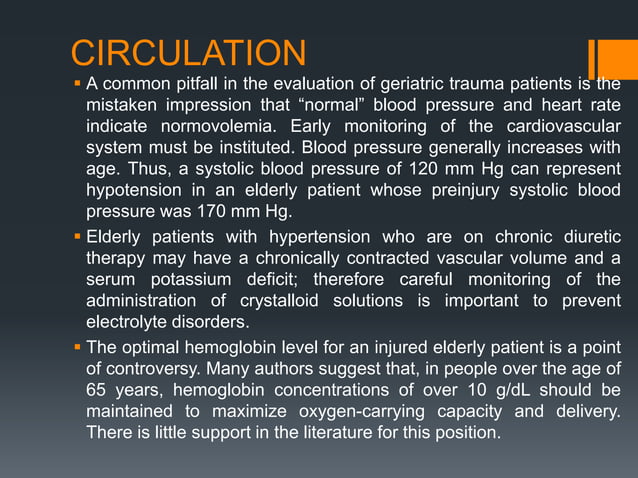Geriatric trauma | PPT