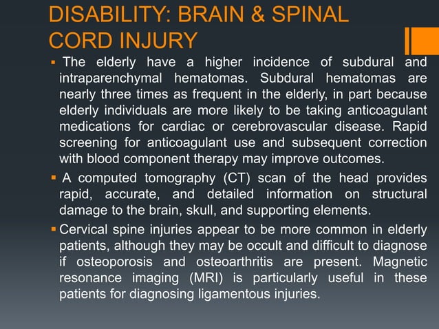 Geriatric trauma | PPT