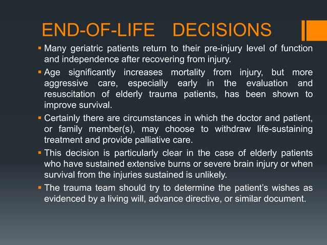 Geriatric trauma | PPT