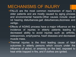 Geriatric trauma | PPTX | Death, Injury, or Military Conflict ...