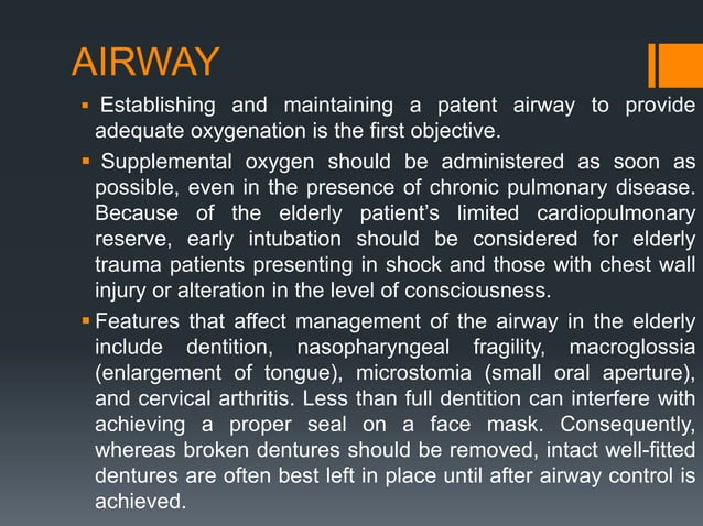 Geriatric trauma | PPT